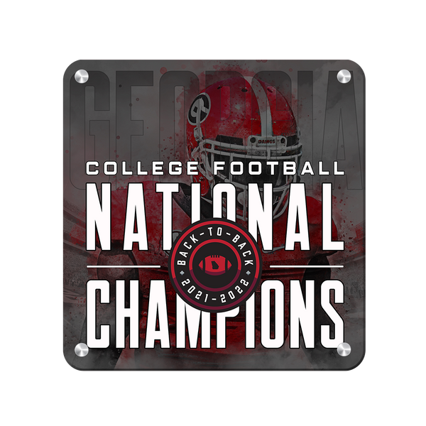 Georgia-Bulldogs-Back-to-Back-National-Champions-College Wall Art ...