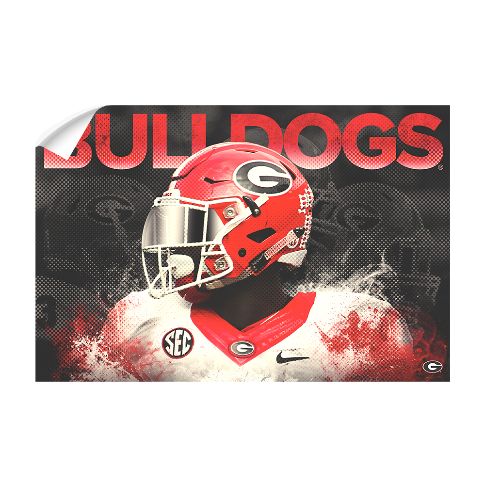 Georgia Bulldogs-Georgia-College Wall Art - Dawg Wall Art
