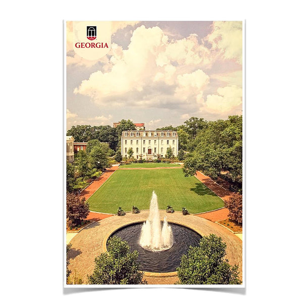 Georgia Bulldogs-UGA Campus-College Wall Art - Dawg Wall Art